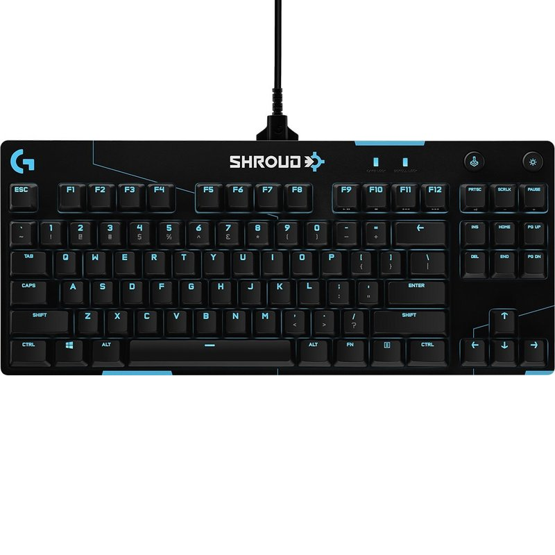 LOGITECH G PRO X KEYBOARD SHROUD EDITION - Bit Home